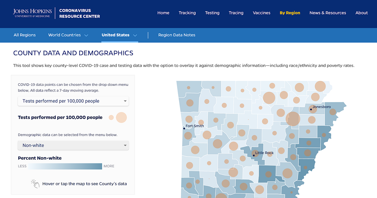 Visualizing County-Level Insights into the Impact of COVID-19 | by ...
