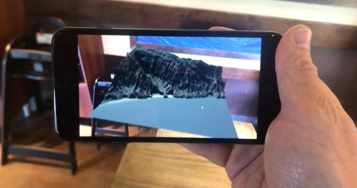 Keep the ARKit hacks coming. By: Lindsay Young | by Mapbox | maps for developers