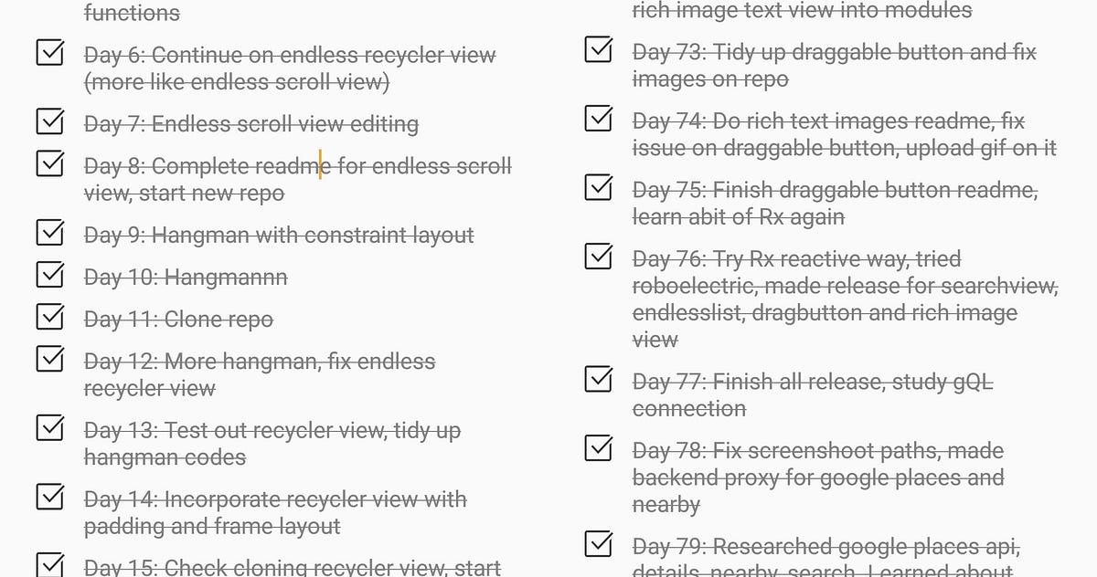 My journey in completing 100 days of code | by Pramono Winata | We’ve ...