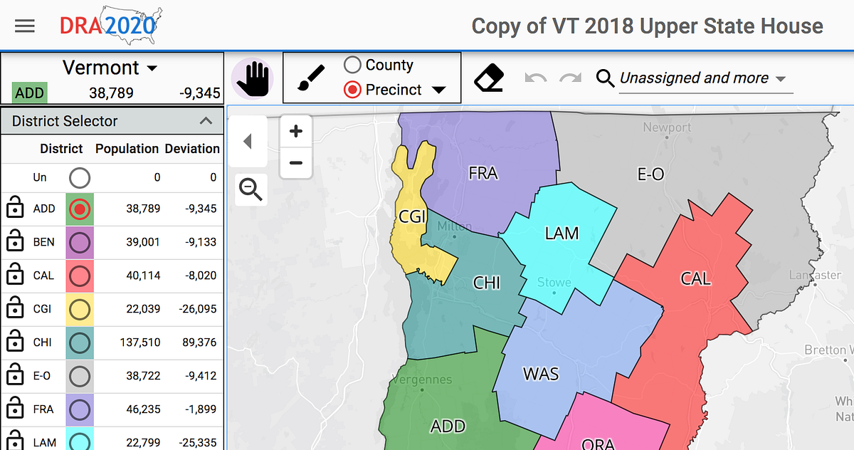 District Labels and Colors. You can change district labels and… | by ...