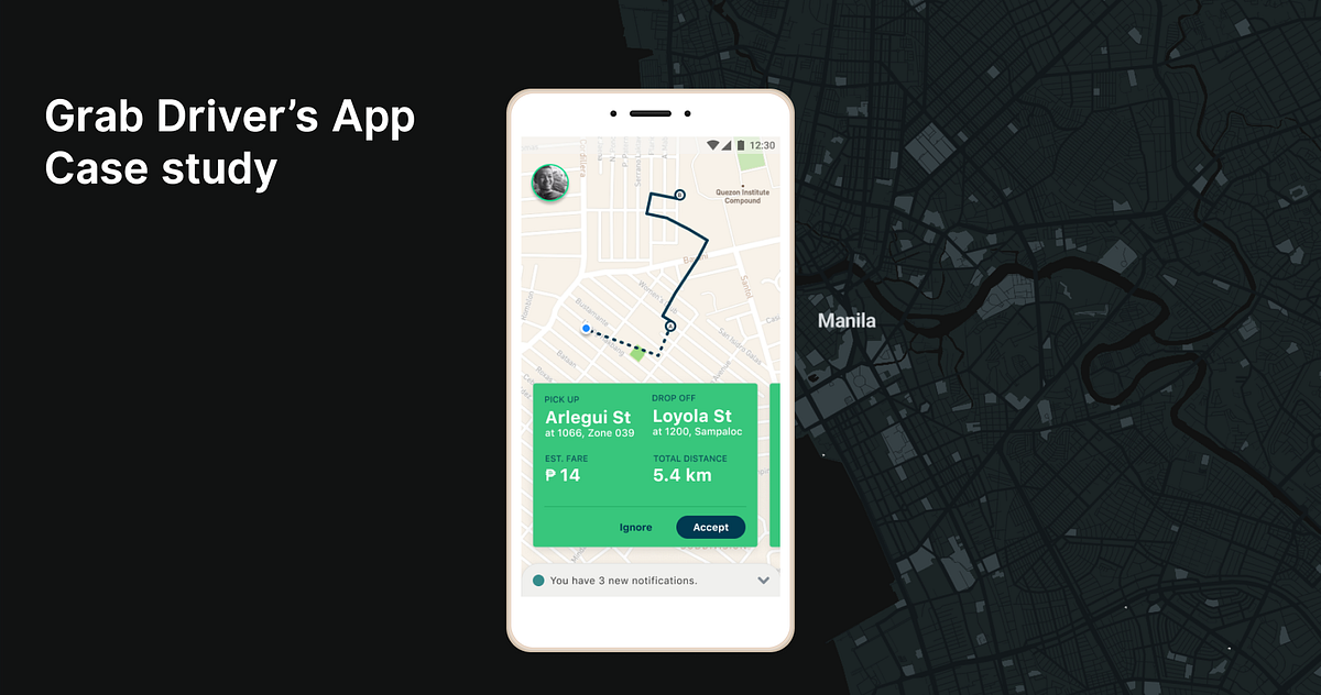 Designing a food delivery app for motorbike drivers — a UX case study ...