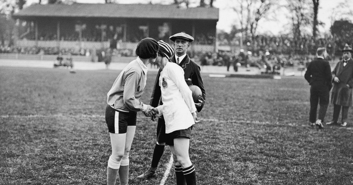 After WWI, men started to take women’s soccer seriously, then they ...