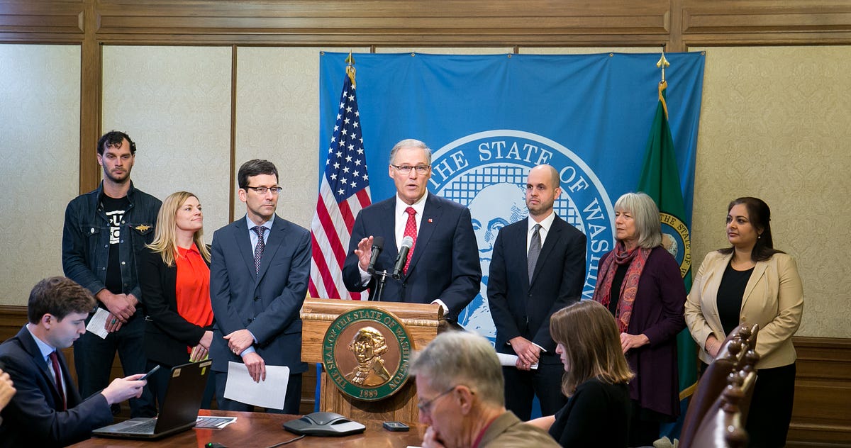 State leaders announce steps to protect net neutrality | by WA Governor ...