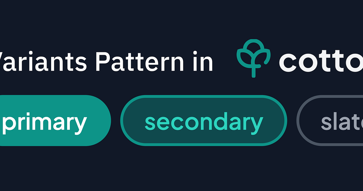 Django Cotton: Component Variants for Smarter Reusability | by Will ...