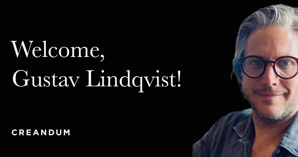 Gustav Lindqvist joins Creandum as Data Scientist in Residence | by ...