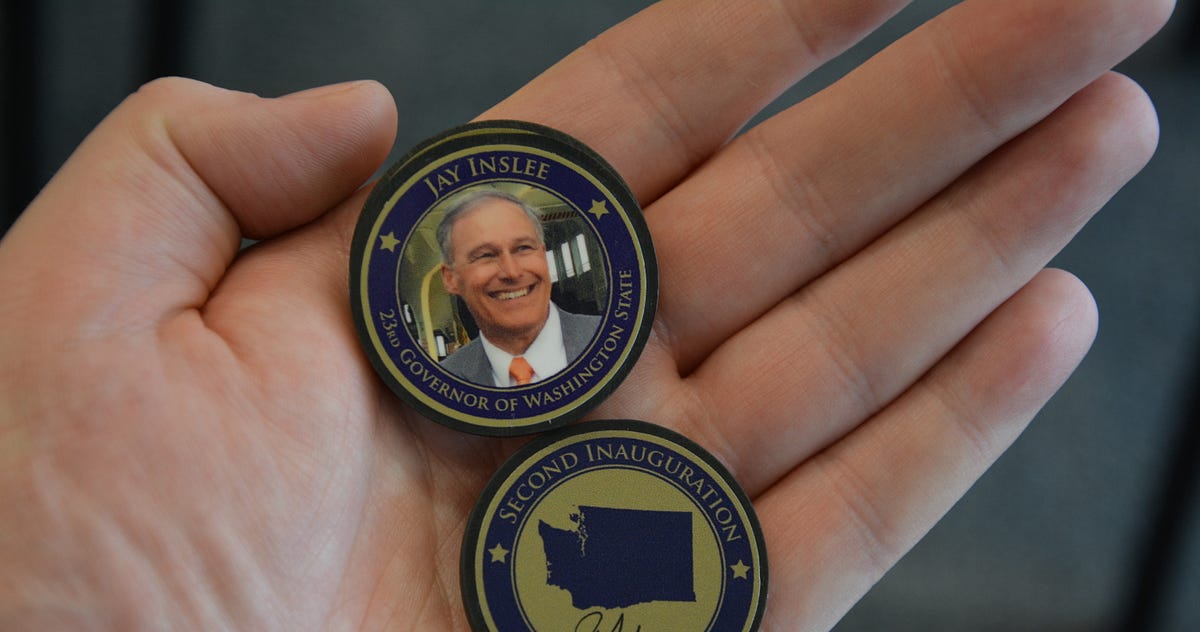 Inaugural Tokens: Made in Washington, for Washington | by WA Governor’s ...