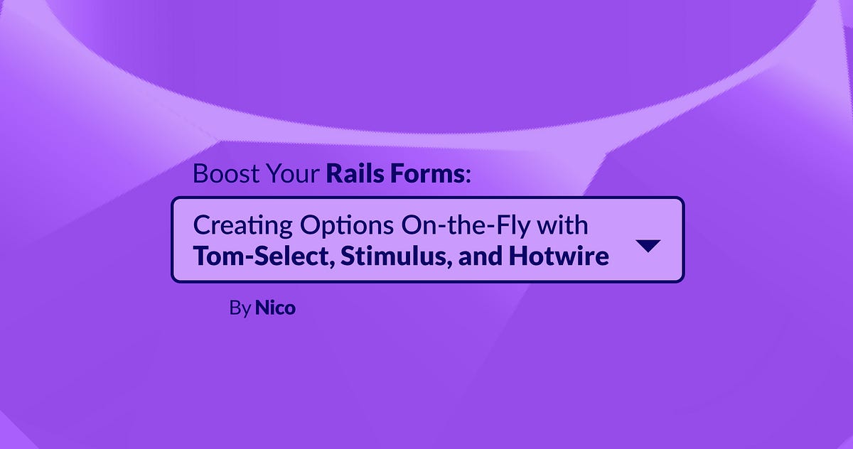 Boost Your Rails Forms with Stimulus and Hotwire | Unagi
