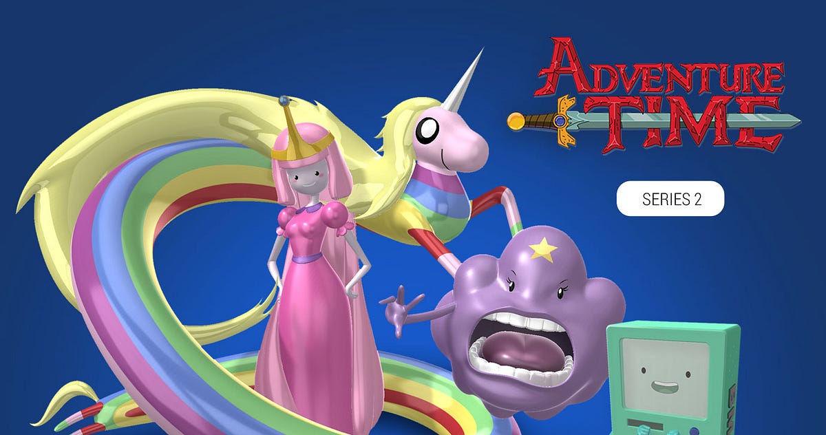 Adventure Time Princess Bubblegum And Lady Rainicorn