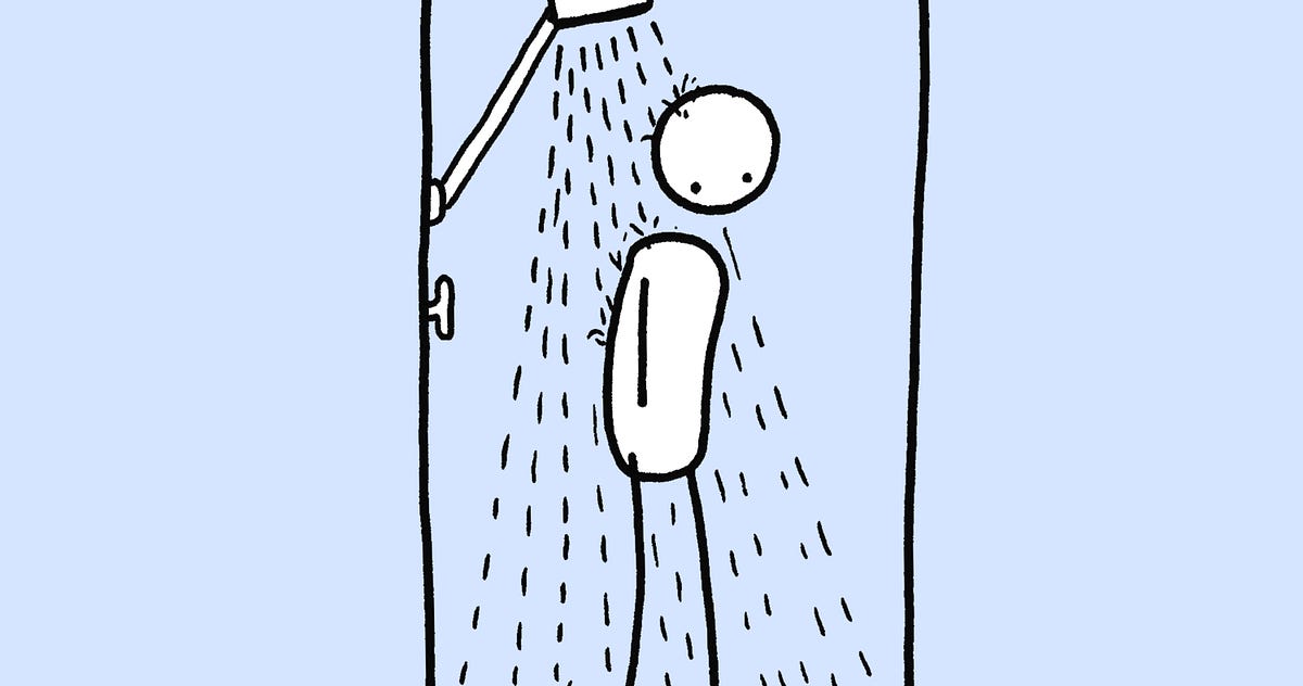 How To Draw A Shower
