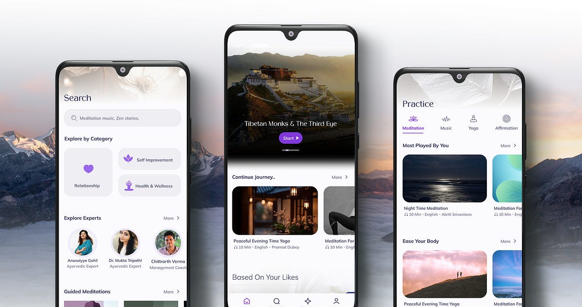 Paavan: Your Wellness Guide in One App -A UX case study | by Shashi ...
