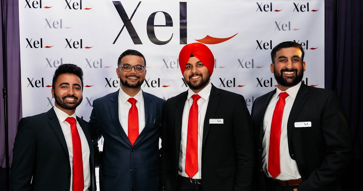 Sunny Gill, Nisarg Patel, Gagandeep Singh and Satinder Shoker of Xel Advisors On 5 Things You ...
