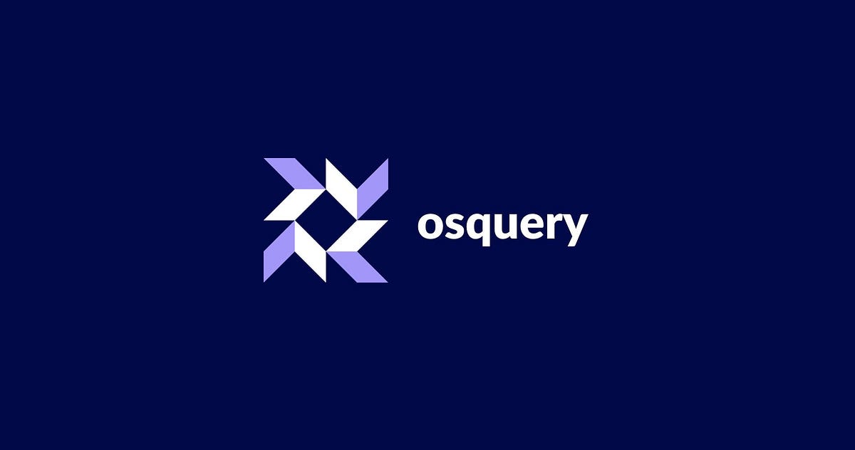 Osquery for Blue Teamers. Osquery is an open-source endpoint… | by Anivedh | Medium