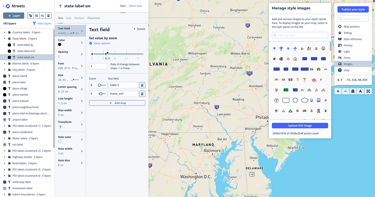 It’s now easier to style maps in Studio | by Mapbox | maps for developers