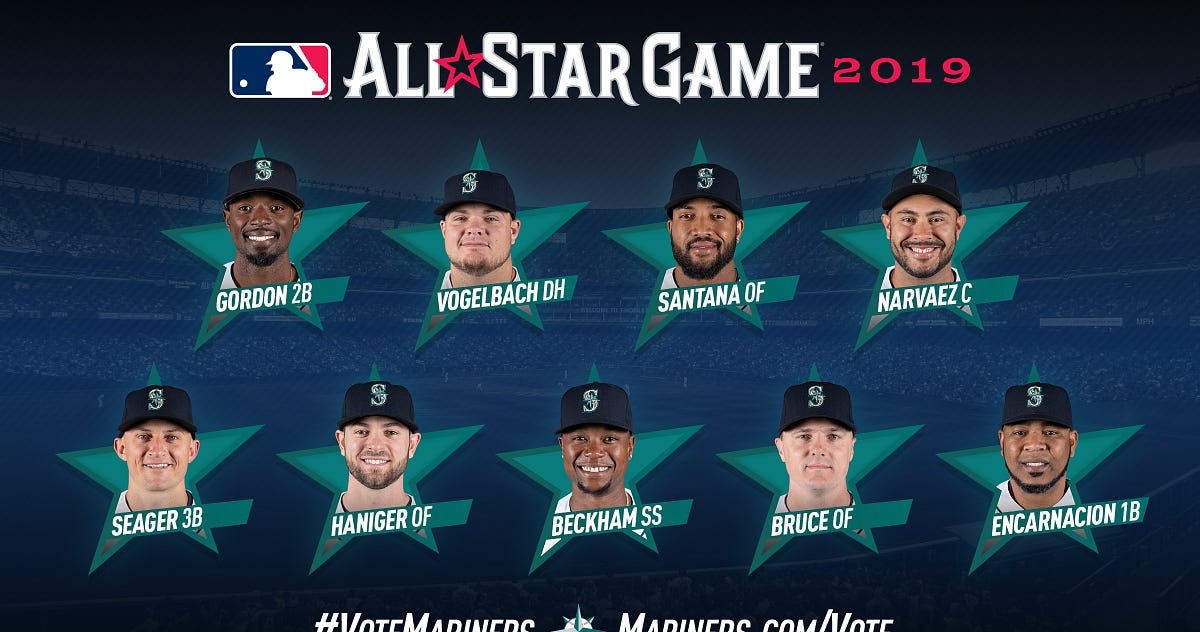 2019 All-Star Game Voting Begins | by Mariners PR | From the Corner of ...
