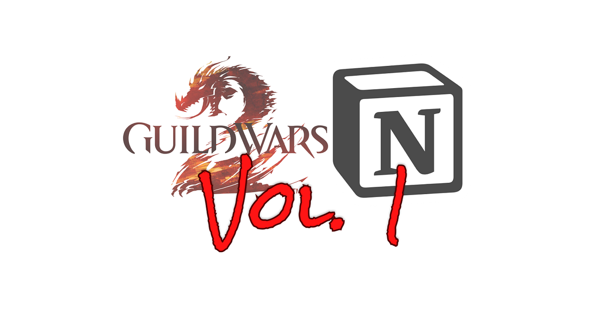 API Tutorial — Learn how to create a Notion Wiki for Guild Wars 2 (part ...
