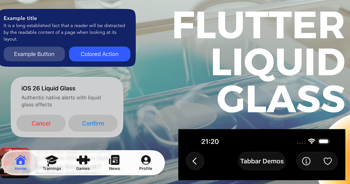 Recreating the iOS 26 Liquid Glass UI with Flutter: A Complete Guide ...