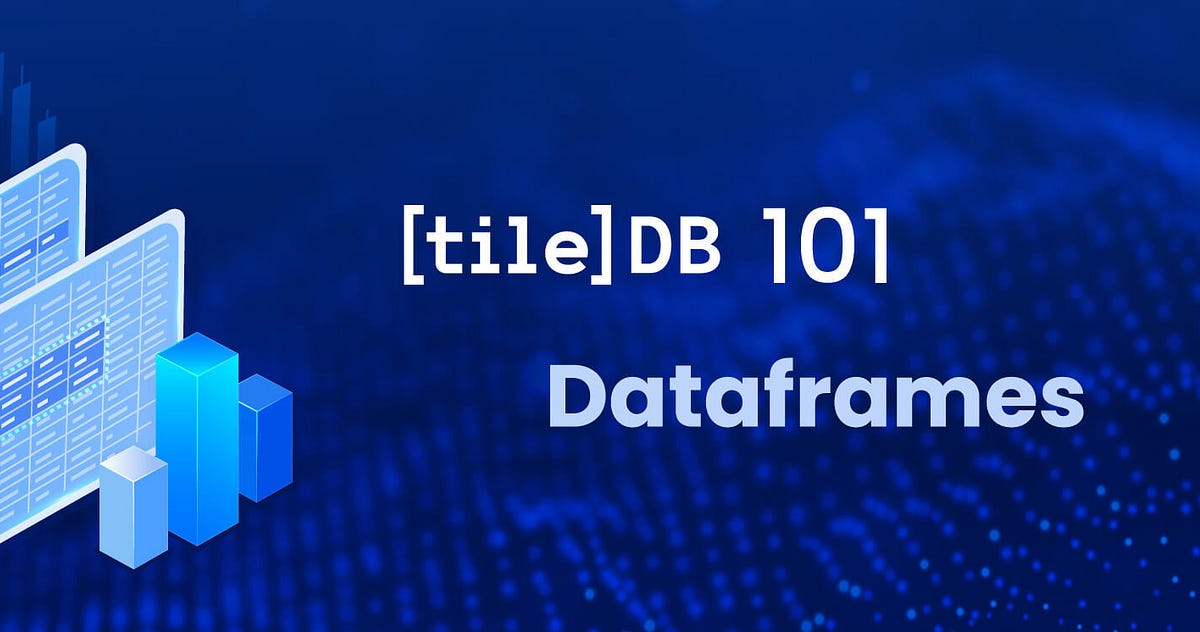 TileDB 101: Dataframes. In this introductory article, we’ll… | by Mike ...