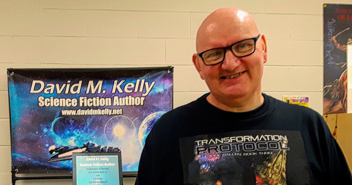 Author David M Kelly On How To Create Compelling Science Fiction and ...