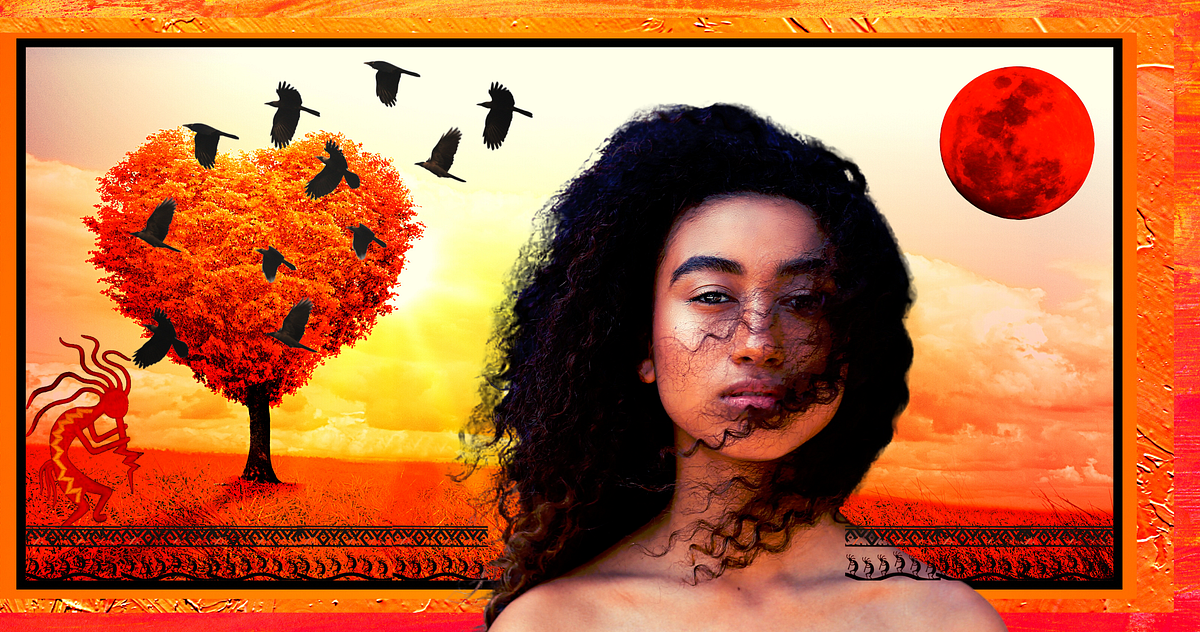 Crow Girl and the Trickster. The look of love | by Susannah MacKinnie ...
