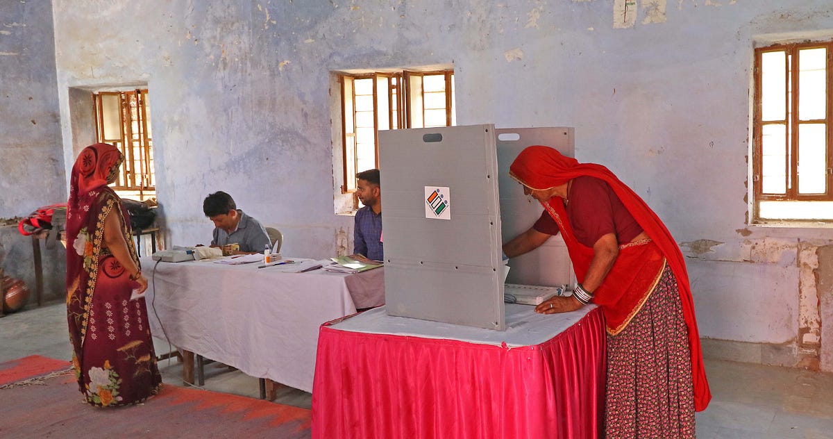 How India Votes. During 39 voting days, 600 million… | by BRIGHT ...