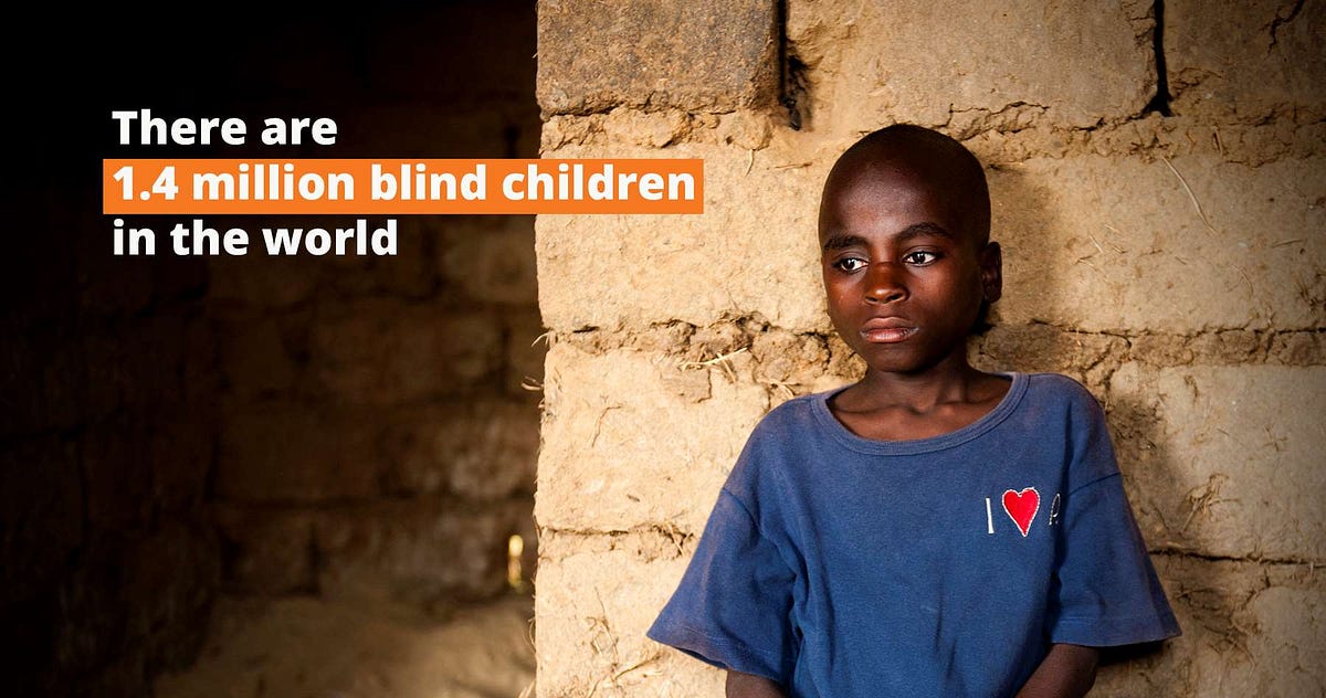 The five facts about childhood blindness you need to know | by Fred ...