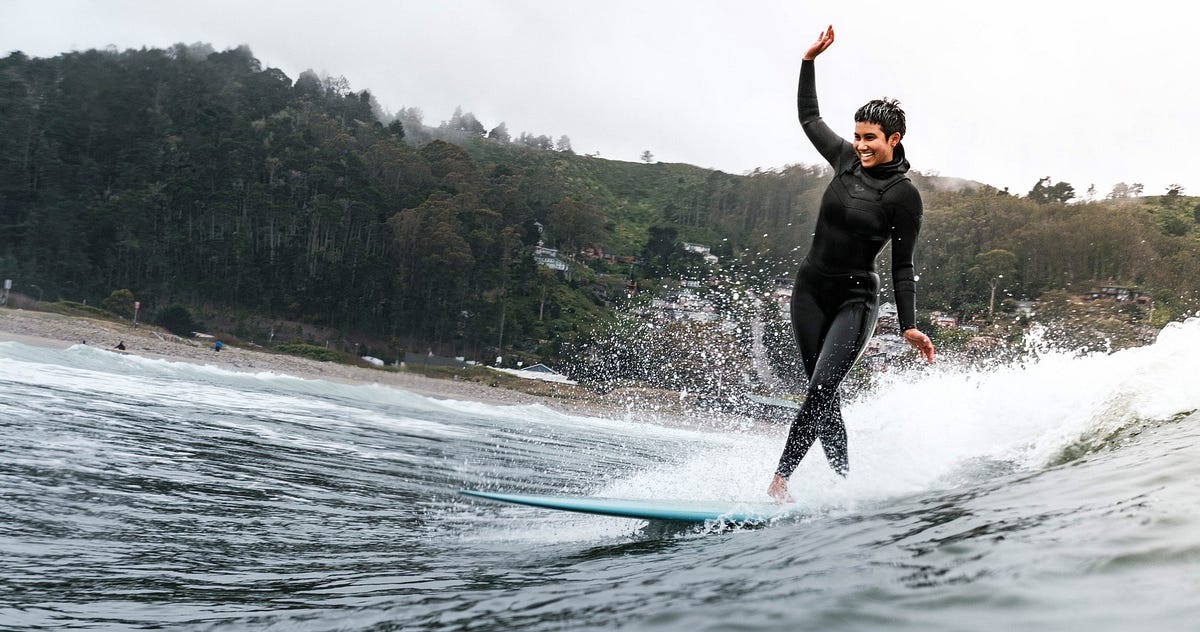 The new wave: Brown Girl Surf brings a splash of color to Pacifica ...