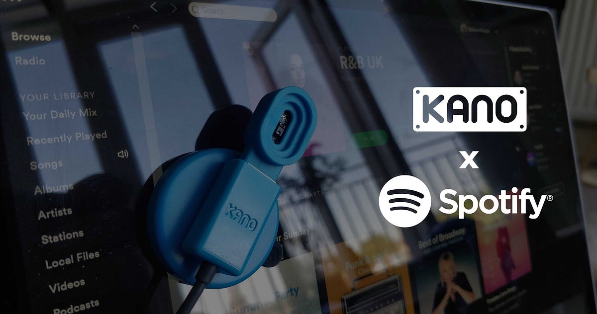 Kano x Spotify - Motion Controlled Music | by Mathew Keegan | Medium