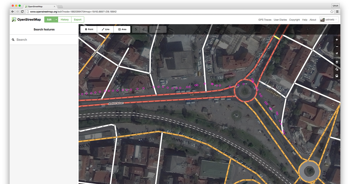 ally contributes to Open Street Map | by Uli Strötz | door2door ...