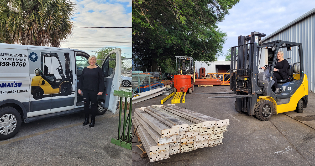 Andrea Ahern of Mid Florida Material Handling: How To Successfully Ride ...
