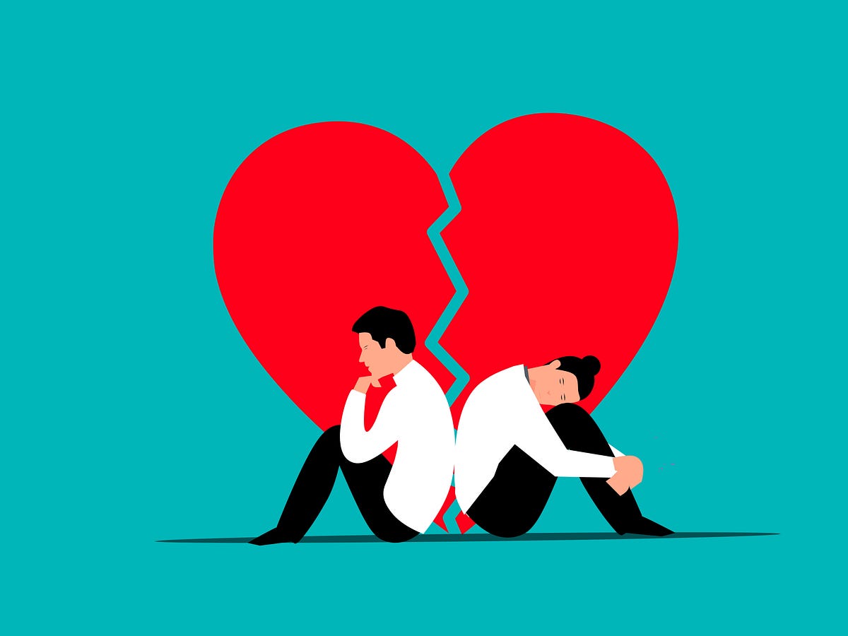 Broken Heart Girl And Boy