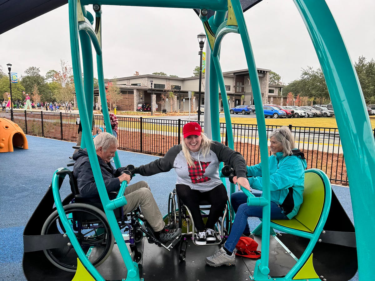 Landscape Structures Handicap Accessible