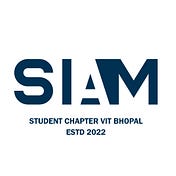 SIAM Student's Chapter VIT Bhopal – Medium