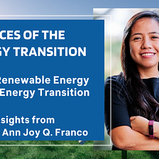 Faces of the Energy Transition