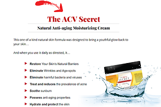 The ACV Secret – Medium