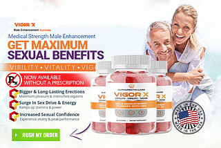 Vigor X Male Enhancement Gummies – Medium