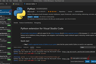 01. Cara menjalankan Python pada Visual Studio Code | by Kelvin chen ...