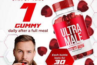 Ultra Male Gummies – Medium