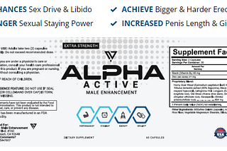 Alpha Active Male Enhancement Review – Medium
