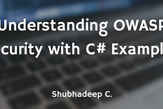 Shubhadeep Chattopadhyay – Medium