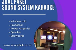 Distributor Sound System Karaoke – Medium