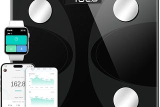 Smart Scale for Body Weight and Fat Percentage, RunSTAR High Accuracy Digital Bathroom Scale ...