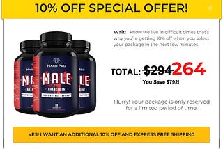 Diamond Hard Pro Male Enhancement – Medium