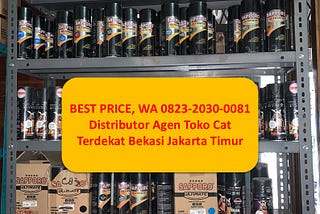 Distributor toko agen cat bekasi jakarta timur – Medium