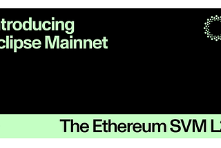 Eclipse: La première SVM L2 d’Ethereum | by Fuzmah | May, 2024 | Medium