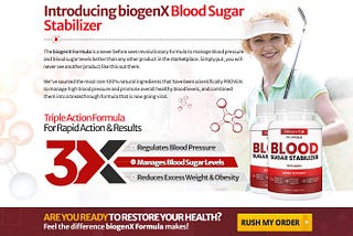 Bio Gen X Blood Sugar Control – Medium