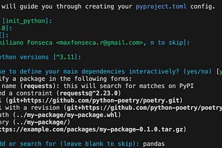Simplifying Python Project Initialization | by Maximiliano Fonseca | Medium