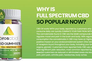 Oros Cbd Gummies – Medium