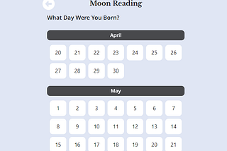 Moon Reading – Medium