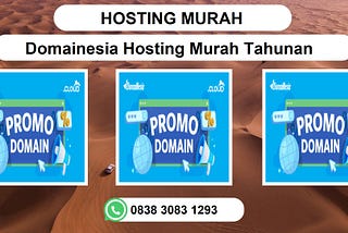domainesia hosting Murah Tahunan – Medium
