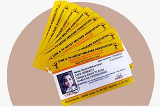 Cine TV Artist Welfare Association | Artist Card – Medium